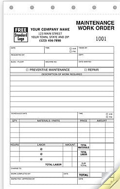 Maintenance Work Orders| PDQ Signs LLC
