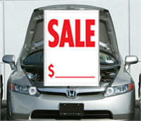 Under The Hood Single Sign - Sale [PRICE]| PDQ Signs LLC