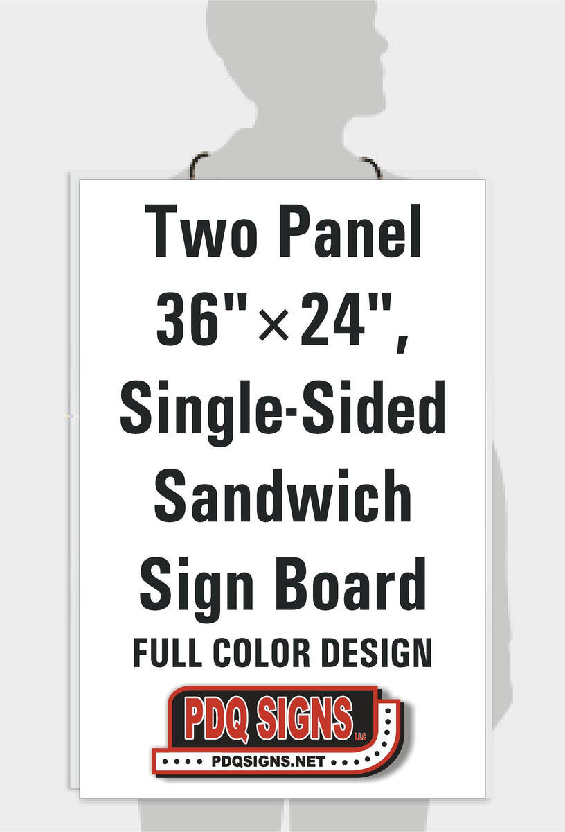 Sand which Walk Board| PDQ Signs LLC